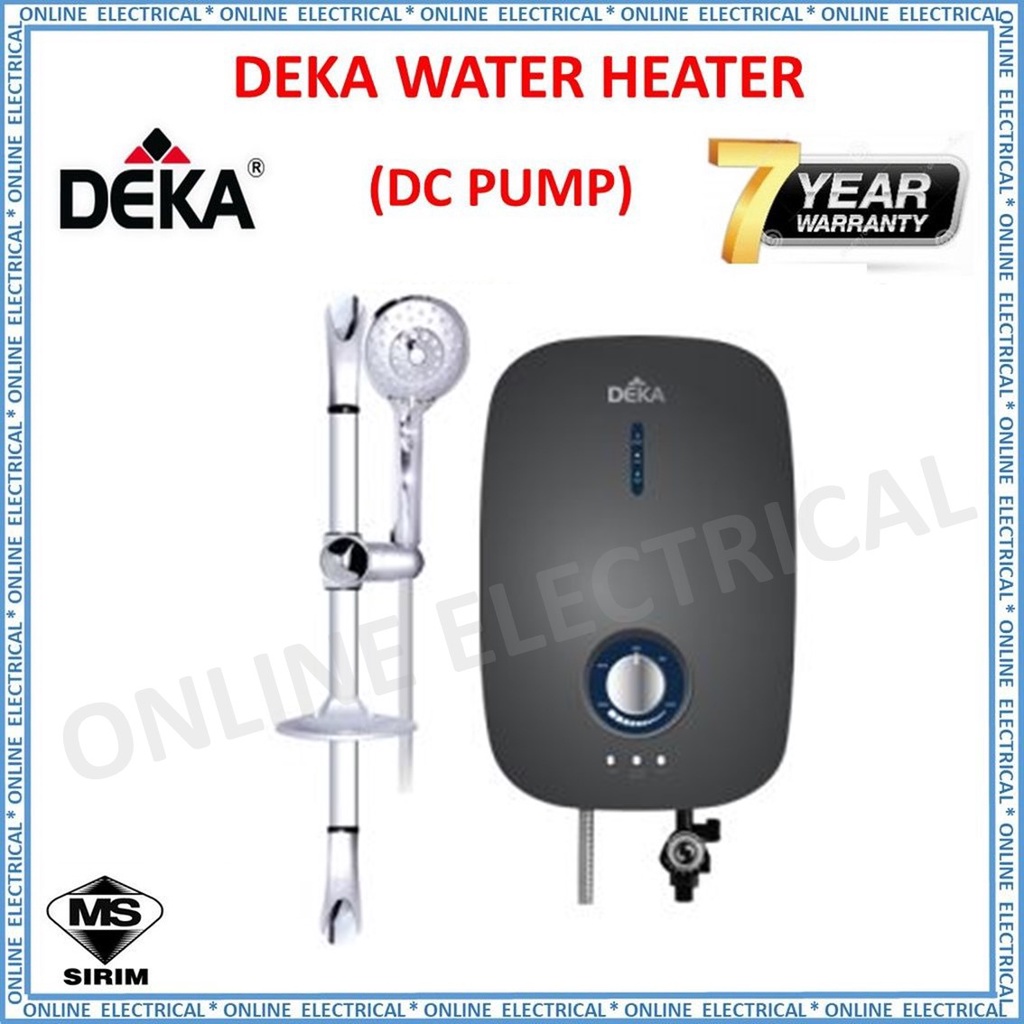 DEKA WATER HEATER WITH PUMP / RAIN SHOWER ACCESSORIES | Shopee Malaysia