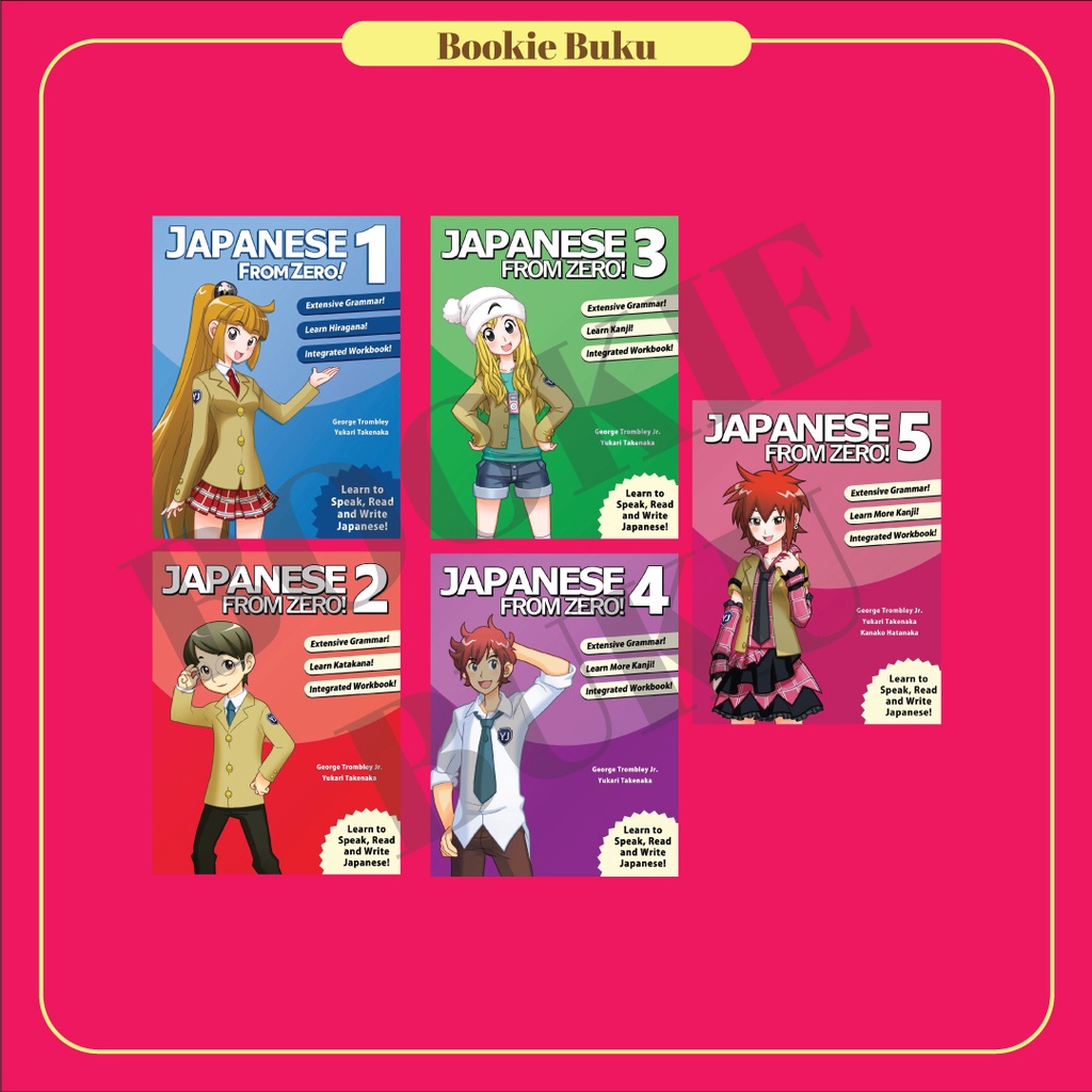 Bookiebuku [E-Book] Japanese-From-Zero! Book 1/2/3/4/5 Japanese ...