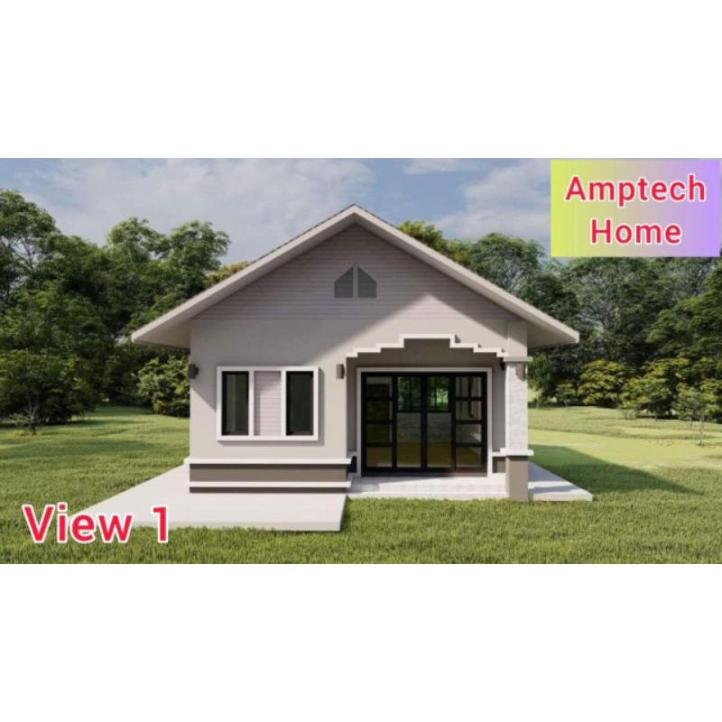 PELAN RUMAH 2 BILIK (LANTAI 22'x28') 616KPS ((BACA DESCRIPTION ...