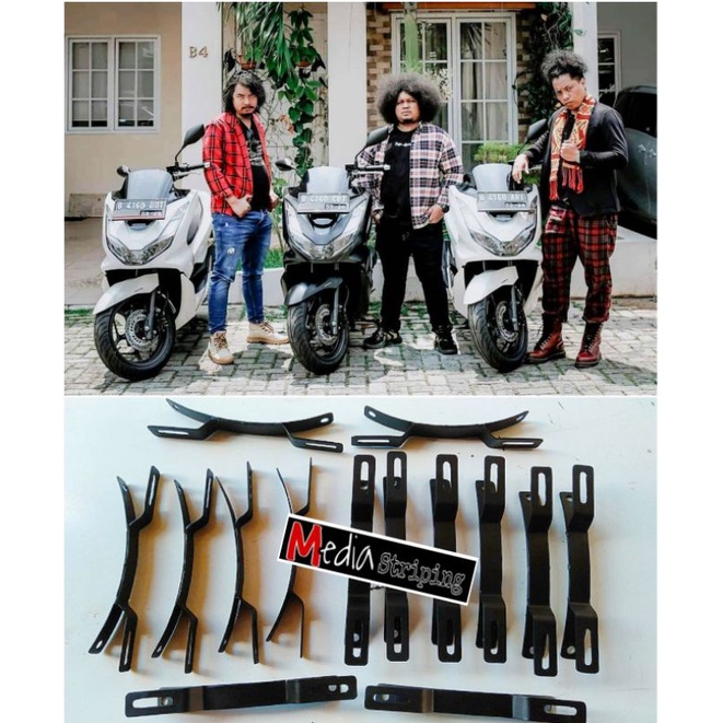 Honda PCX FLATE Model Number Plate Bracket | Shopee Malaysia