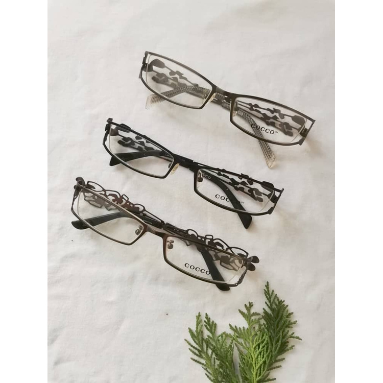 Classic Rectangle Spec Frame Spectacles CLEARANCE STOCK | Shopee Malaysia