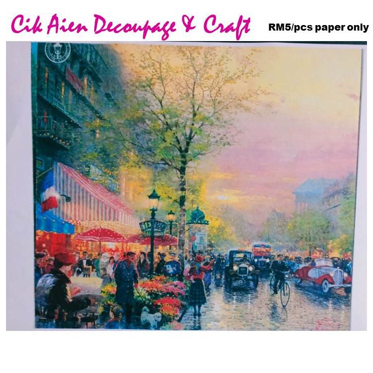 SuNi Art and Craft Malaysia Vintage Coffee Shop & Flower House Series ...