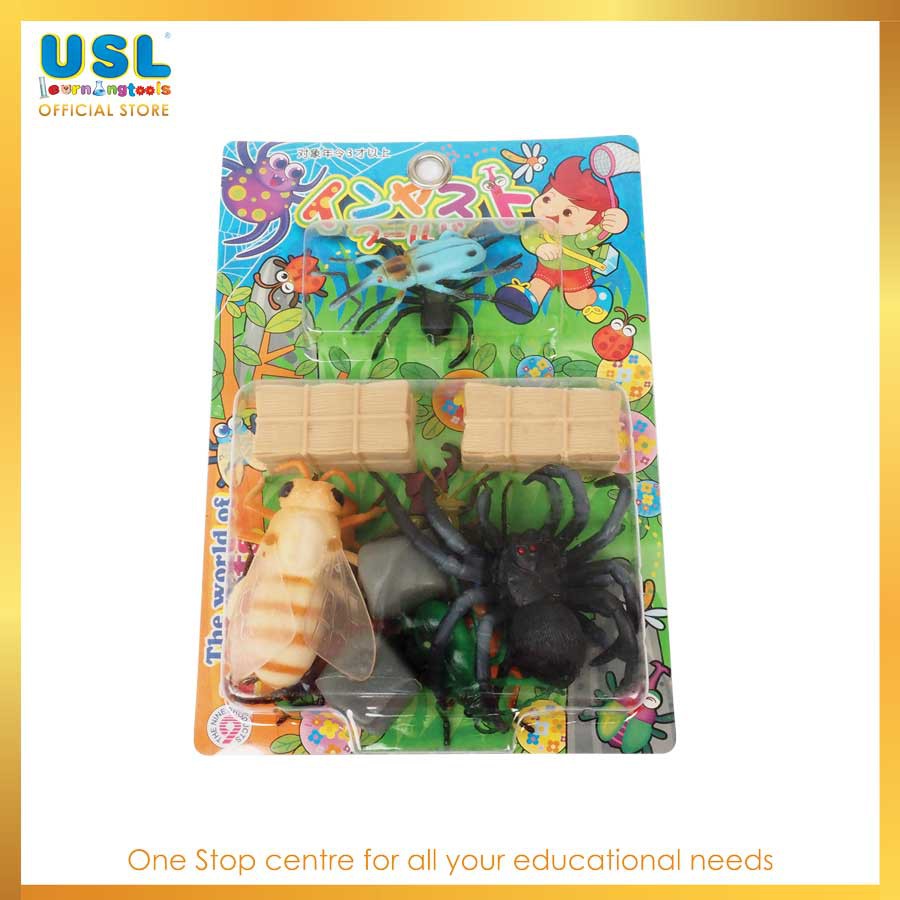 Insect Model - M (Box) - Dramatic Play - Durable - Realistic Looking ...