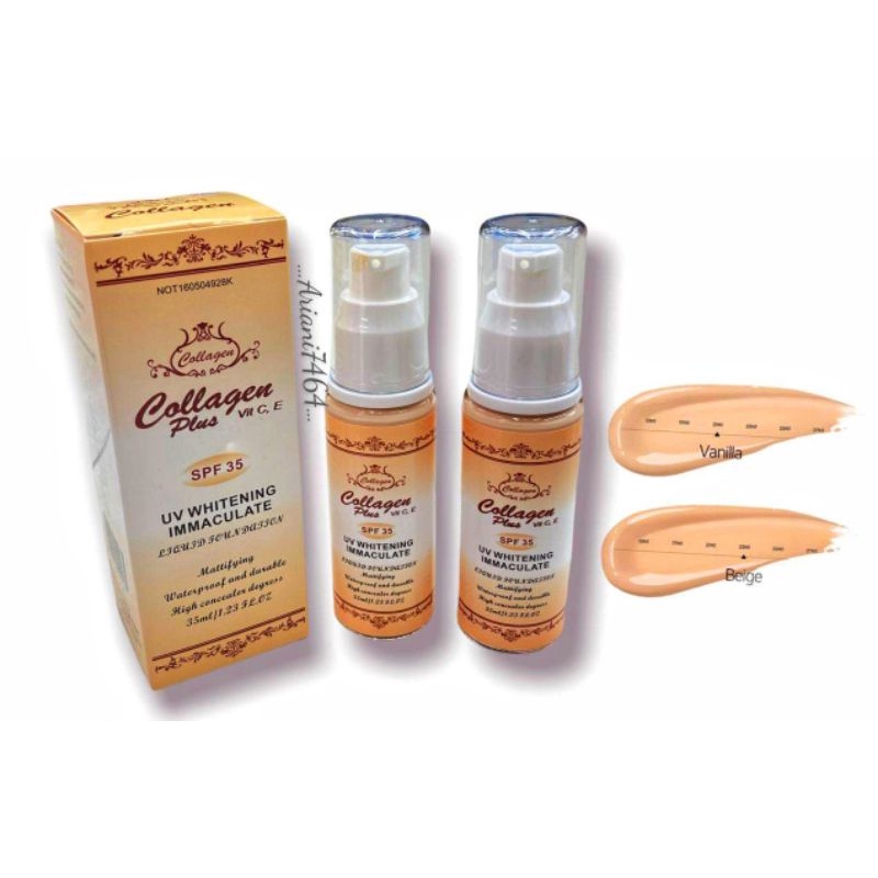 💥CPVE COLAGEN FOUNDATION MOISTURIZING💥 | Shopee Malaysia