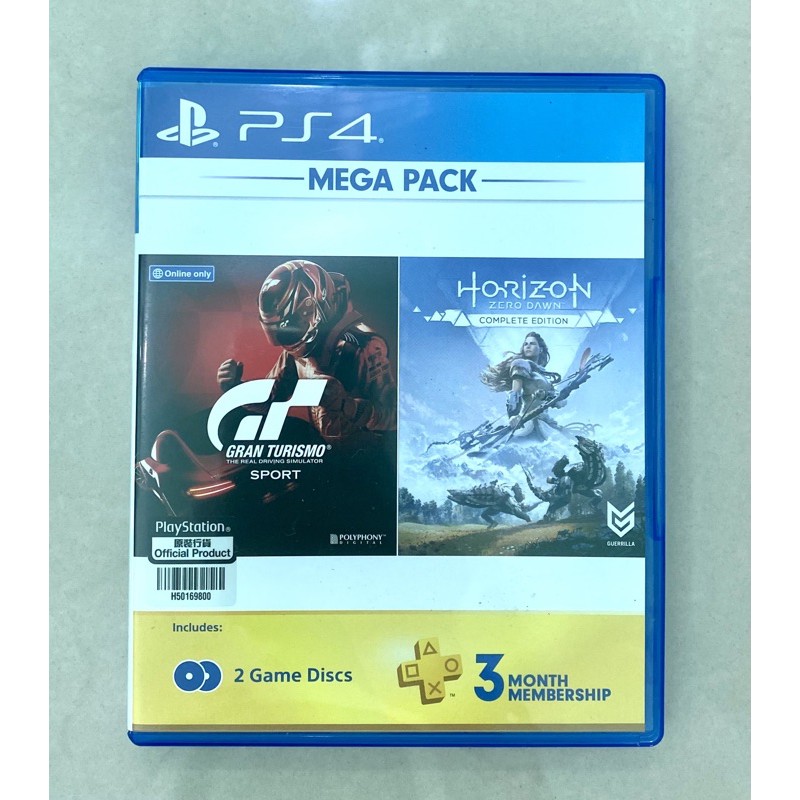 PS4 GAMES [100% ORIGINAL] BUNDLE SET 🔥GT SPORTS + HORIZON🔥 (Used ...