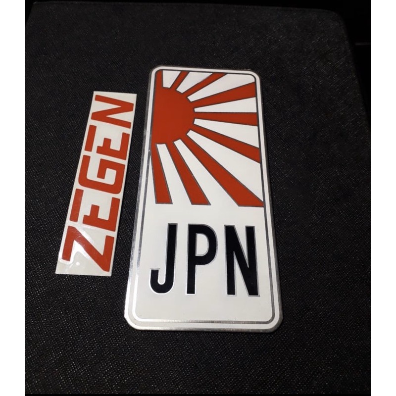 Japanese respective number plate emblem nippon jdm jpn | Shopee Malaysia