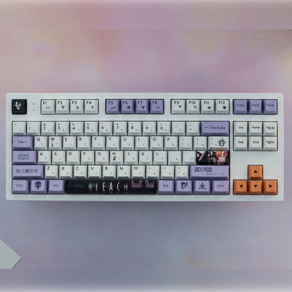 [𝗥𝗘𝗔𝗗𝗬 𝗦𝗧𝗢𝗖𝗞] Bleach Theme Anime Keycaps | Cherry Profile | Dye-Sub PBT ...