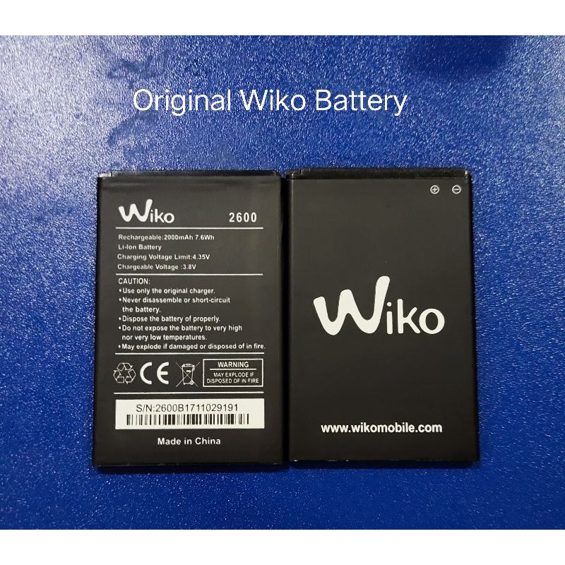 Wiko Battery High Capacity bateri Sunny 2 3 4 Plus /Jerry 2 3/Lenny 1 2 ...