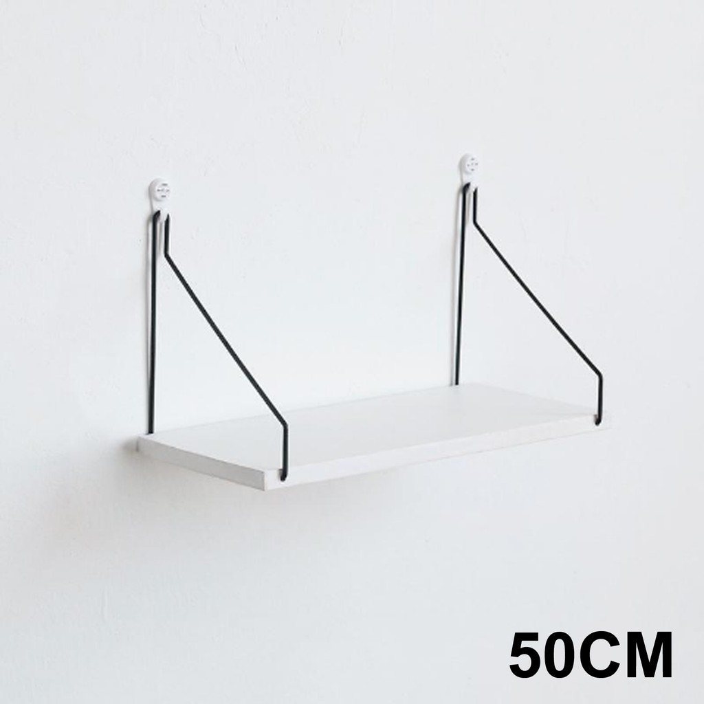 Wooden Wall Rack Wall Shelf Wall Mounted Rack Papan Rak Hiasan Dinding ...