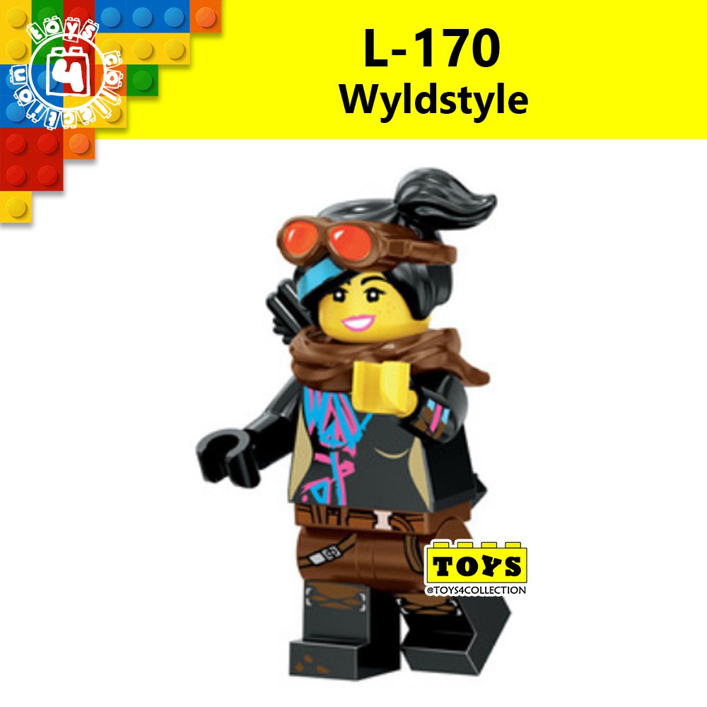 L170 Wyldstyle Lucy Block Movie Minifigures Block Compatible Building ...
