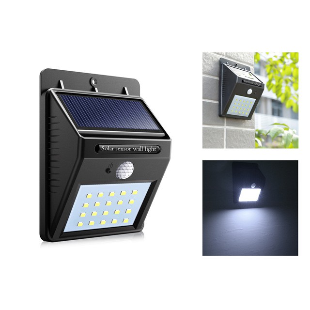 Lampu LED 20 Lampu Dinding Lampu Solar Lampu Jimat Tenaga Lampu Kuasa ...