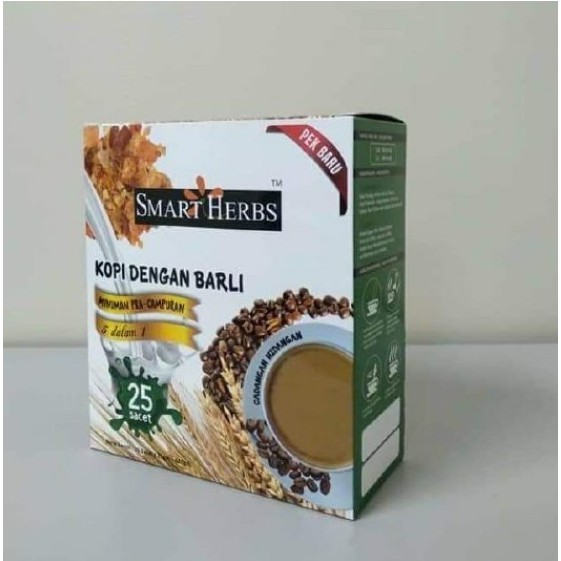 KOPI BARLI SMART HERBS ORIGINAL 💯 25sachet | Shopee Malaysia