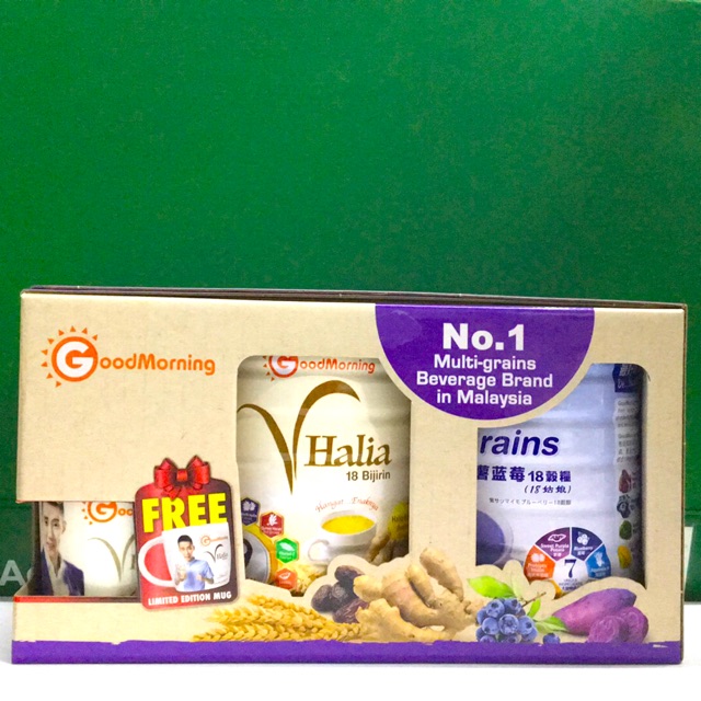 Good Morning Set ( VHalia 1kg +VGrain 1kg Free 1 Mug) | Shopee Malaysia