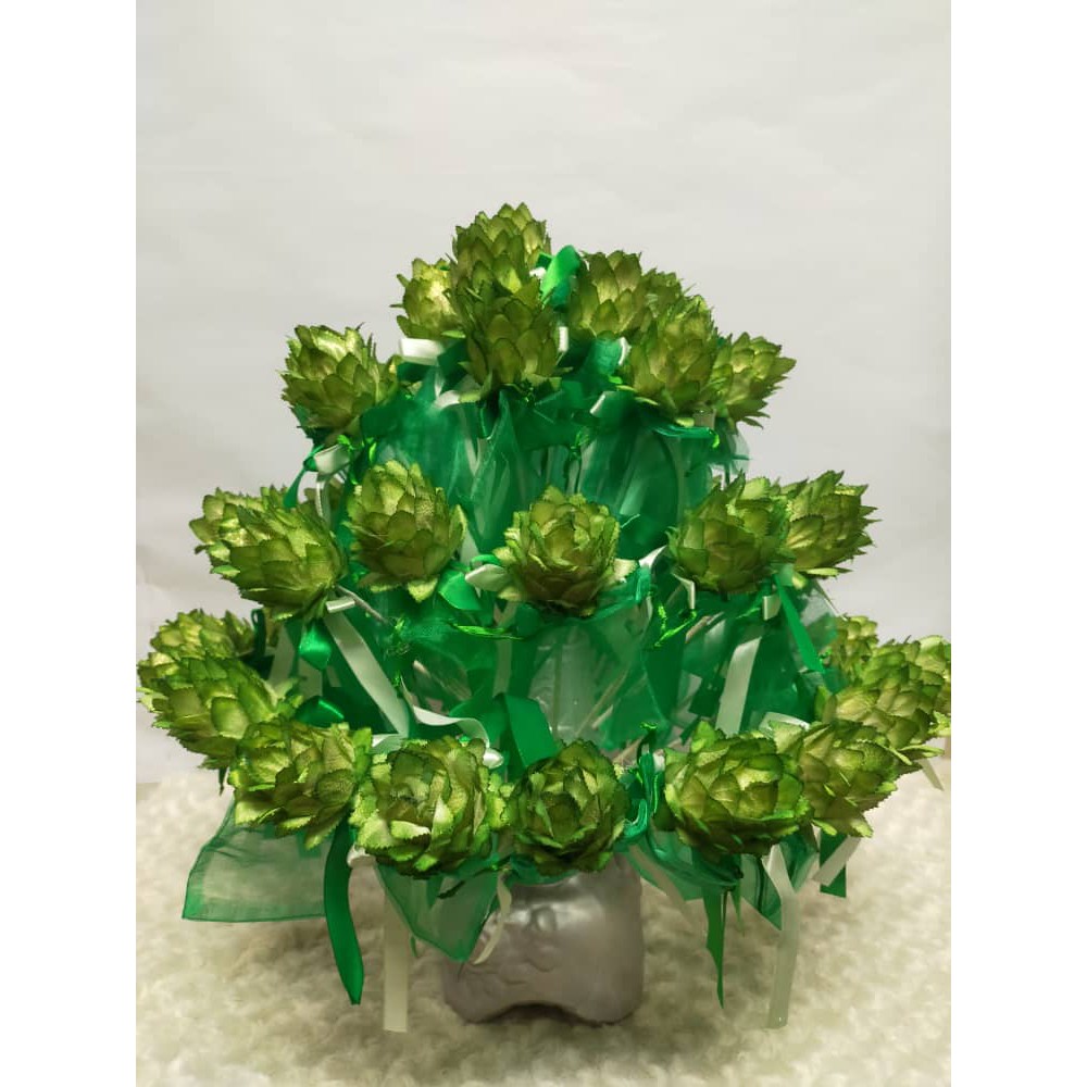 Bunga Telur Terkini🌷 /Bunga Pahar Sarung Uncang Organza 50pcs/box💥 ...