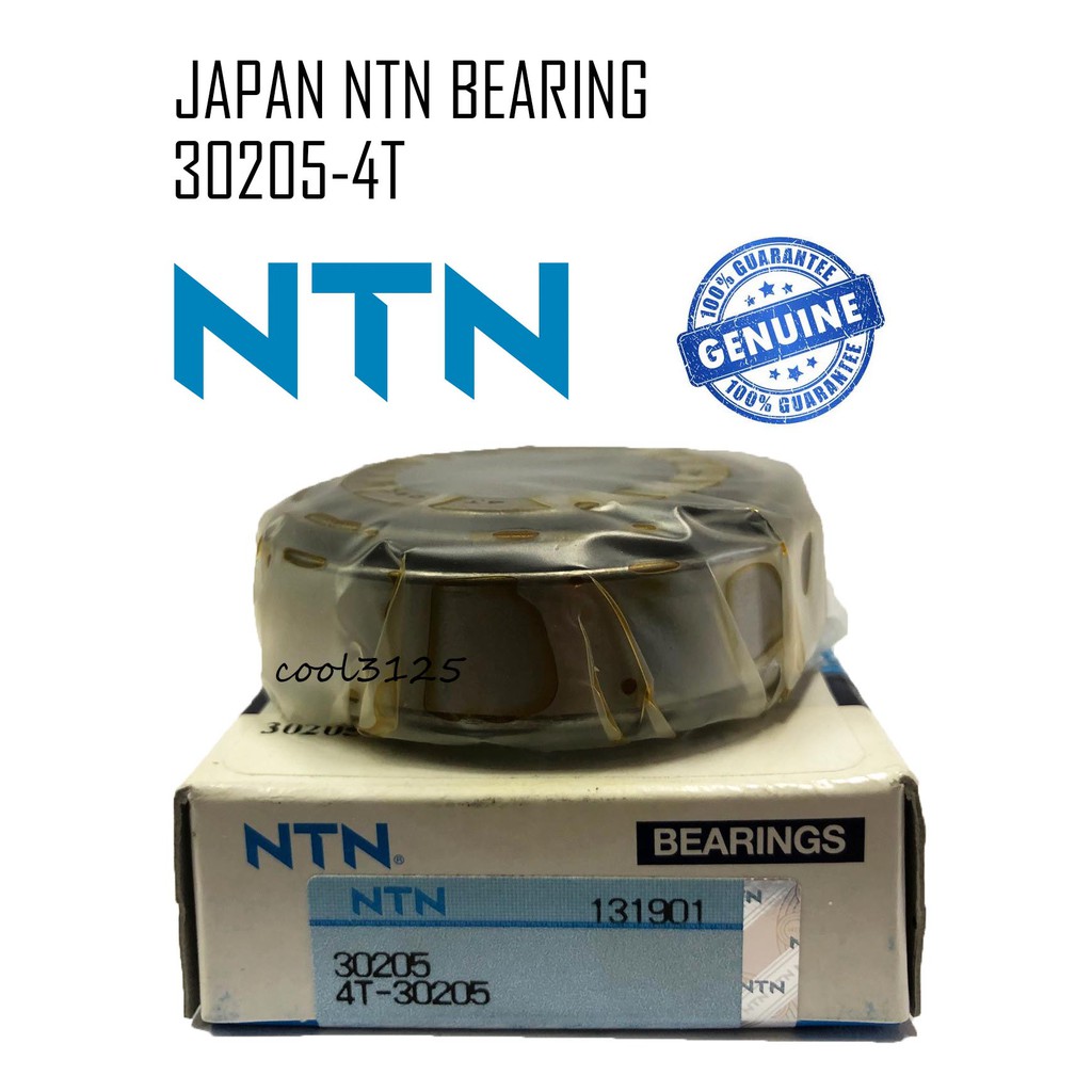 30205 NTN JAPAN BEARING 30205-4T NTN - 100% ORIGINAL | Shopee Malaysia