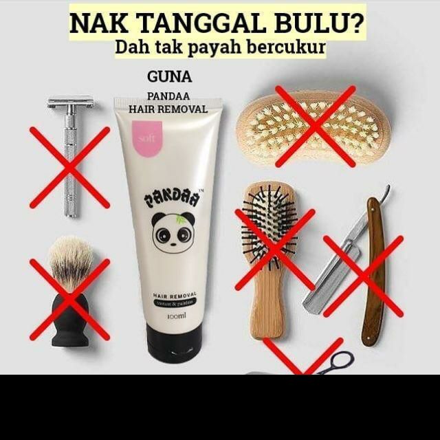 🔥READY STOCK🔥PANDAA HAIR REMOVAL CREAM MURAH 😍BUANG BULU KRIM PANDAA ...