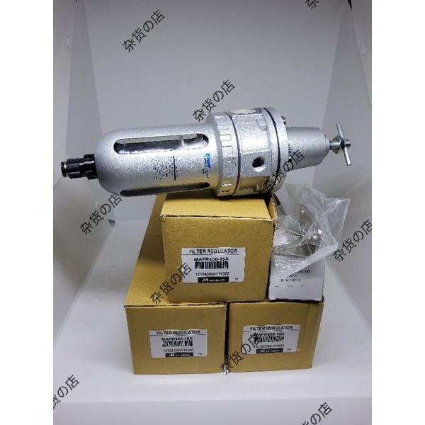 mindman mafr400-15a-d, filter regulator with gauge,bracket and auto ...