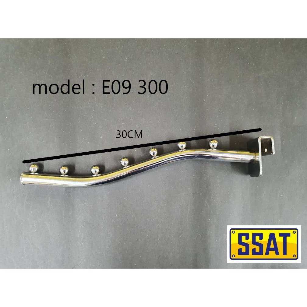 Square bar waterfall 300mm /Hanger Waterfall Besi /Square bar hook ...