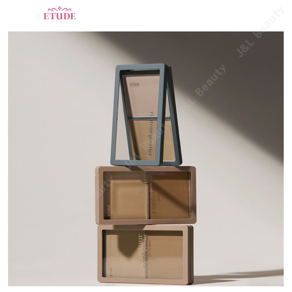 [Etude]Contour Powder Shadow Shading 3colors+ Brush set/5g/KOREA ...