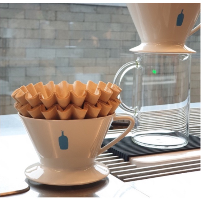BLUE BOTTLE Coffee Dripper + Filter + Carafe, Hand drip set of 3, The ...
