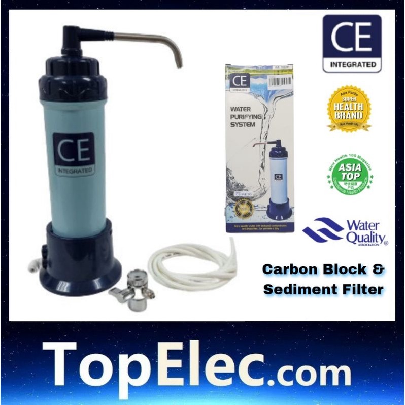 CE Integrated CE-WF10 Table Top Water fILTER PENAPIS AIR Filtration ...