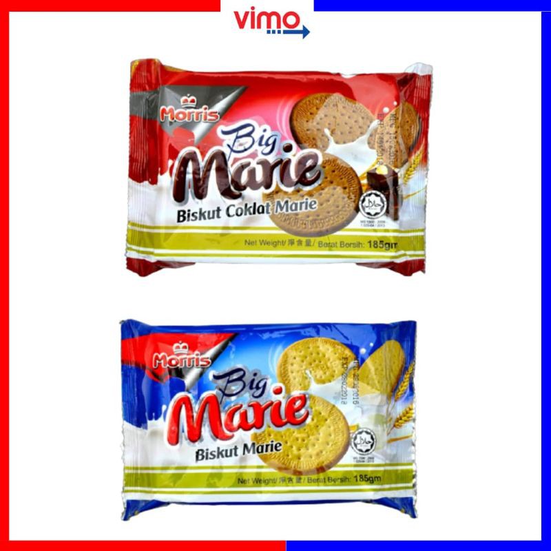 MORRIS 🌾 Big Marie 185g / 300g - Original/Chocolate | Shopee Malaysia