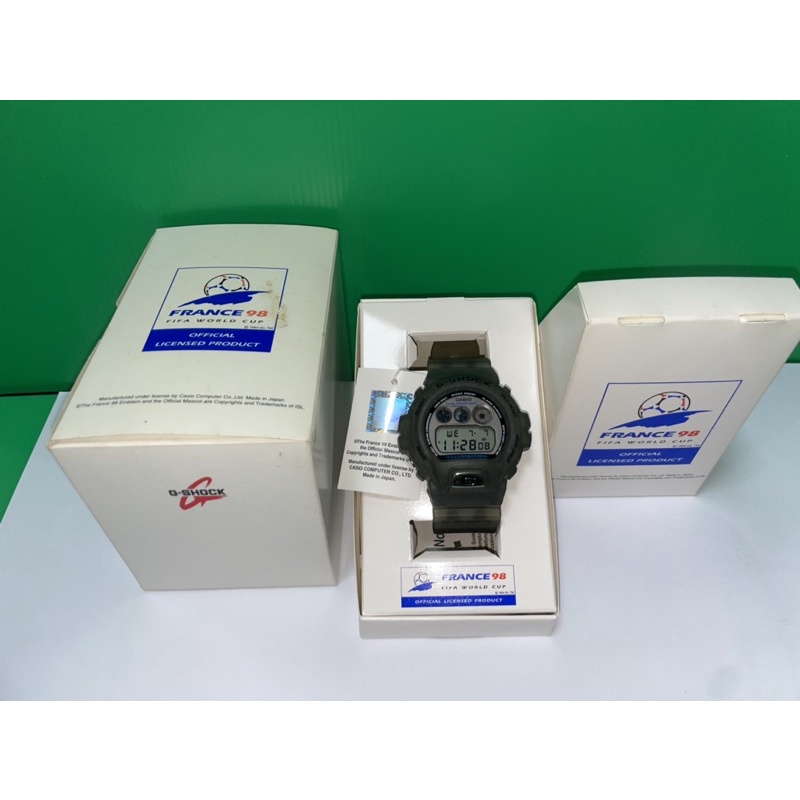 💯 original G-shock NOS rare DW6900 fifa france 1998 limited 💯 original G-shock NOS rare DW6900 fifa france 1998 limited