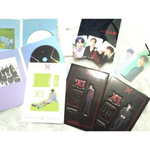 Unsealed Official Album X1 Quantum Leap: Bisang Yohan Hangyul Hyeongjun Eunsang + Poster ...