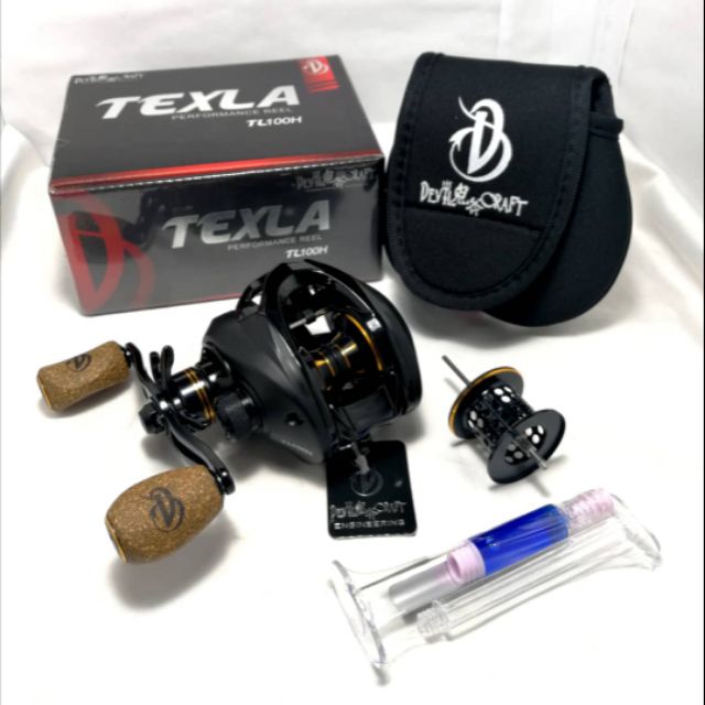 DEVIL CRAFT TEXLA TL100H CASTING REEL - LEFT HANDLE @ KAYUH KIRI ...