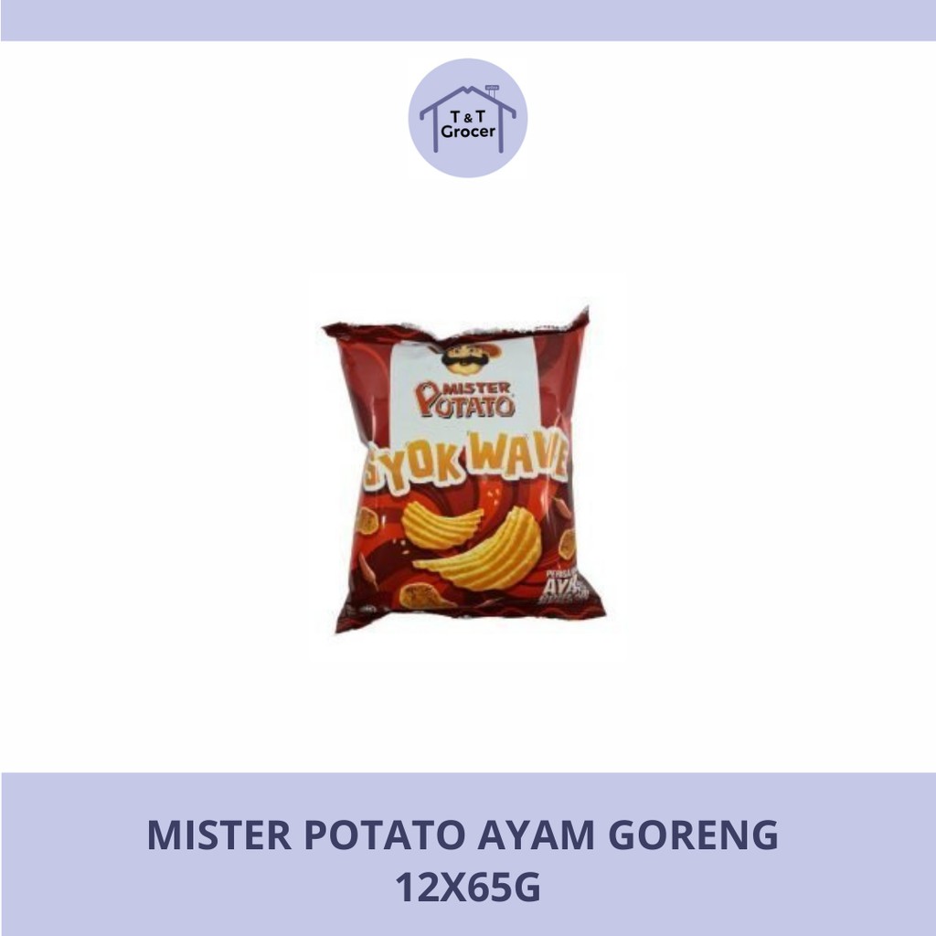 Mister Potato Syok Wave (12x65g) | Shopee Malaysia