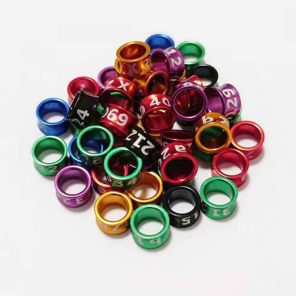 10 pcs birds foot ring 6mm/7mm Bird Foot Ring Birds Parrot foot ring ...