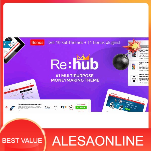 🔥🔥[WORDPRESS THEMES]🔥🔥 REHub - Price Comparison, Affiliate Marketing ...