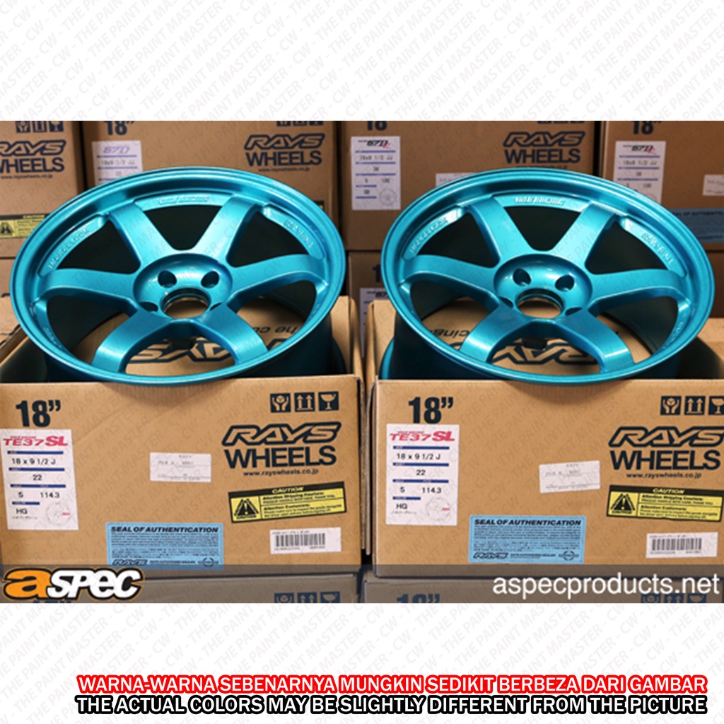 [ CE28 / TE37 Hyper Green Sport Rim Paint WL10 ] Aikka Motor Car Color ...