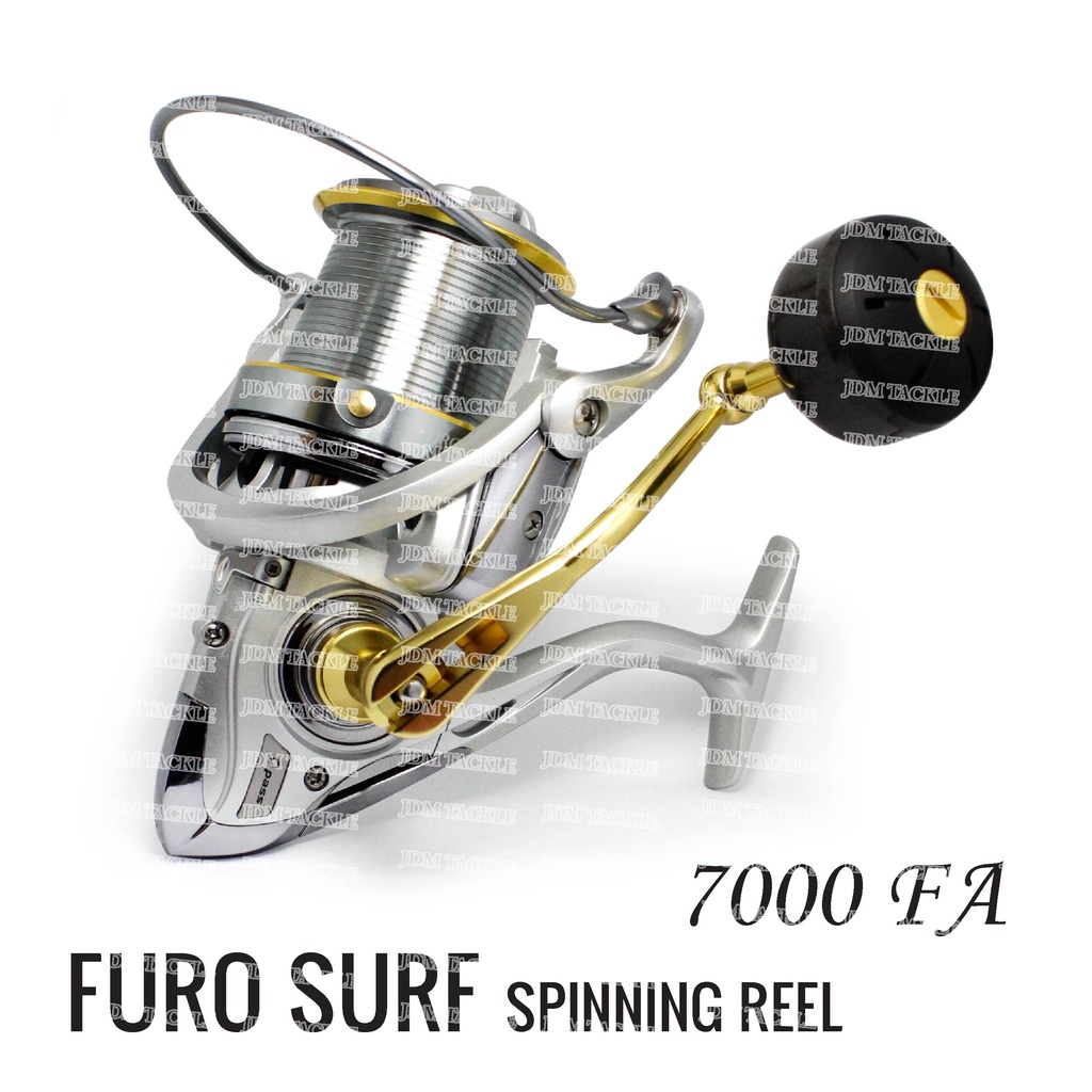 OPASS Fishing reel FURO SURF 7000FA SPINNING FISHING REEL WITH FREE ...