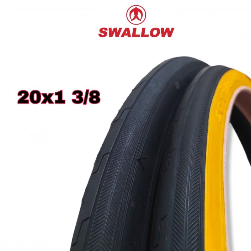 Swallow Outer Tires 20x1 3/8 20+ 451 22 Suitable For Folding Bikes, Minion Etc | Shopee Malaysia