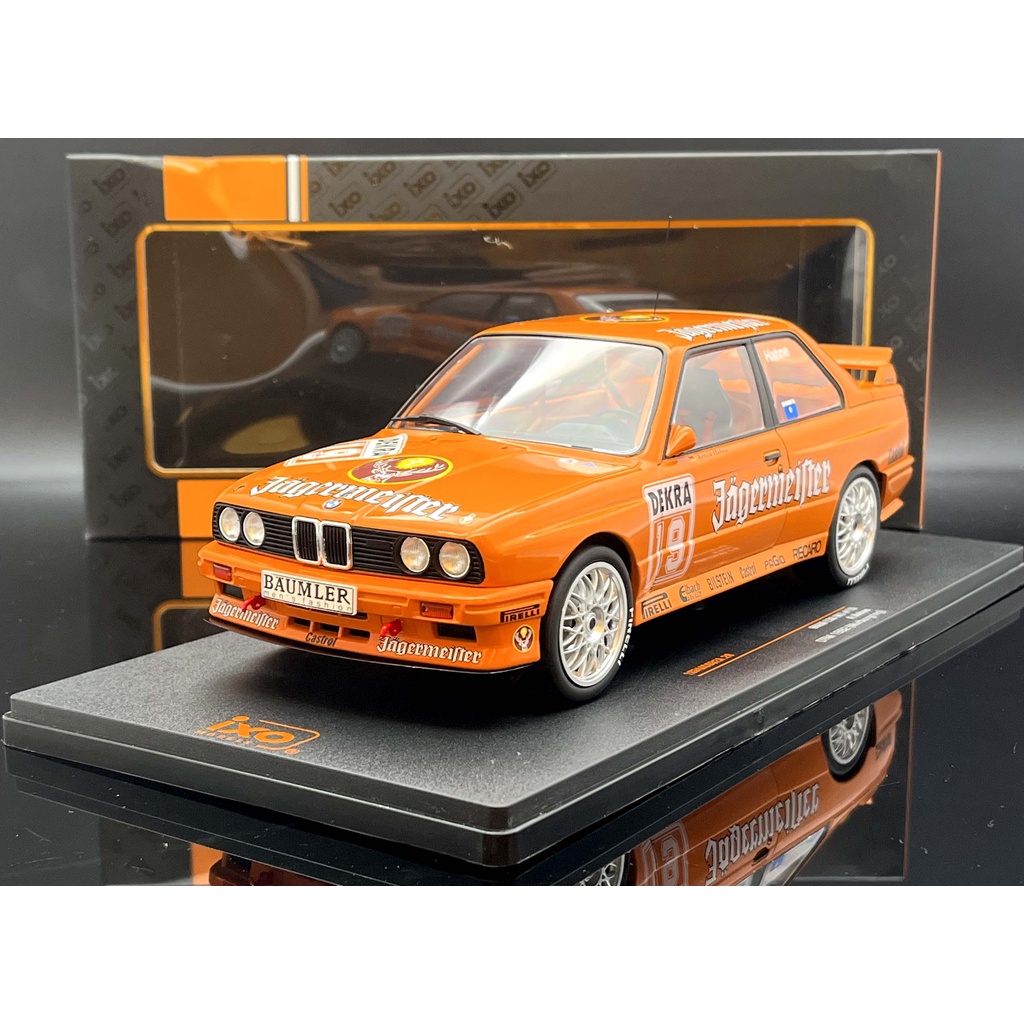 IXO 1/18 BMW M3 E30 Jä Germeister 19 DTM 1992 MASH | Shopee Malaysia