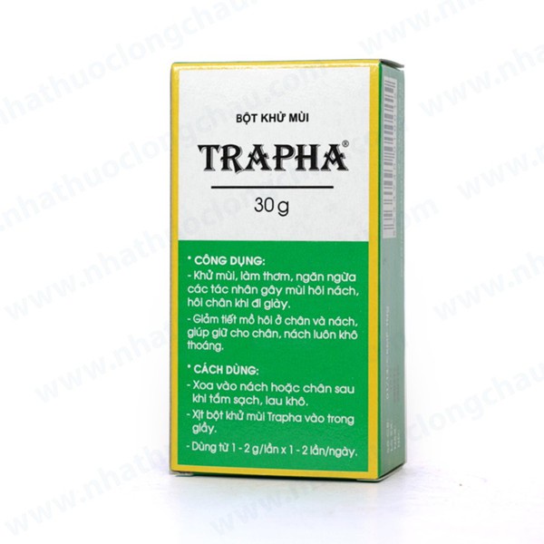 [HCM]TRAPHA Deodorant powder 30G | Shopee Malaysia