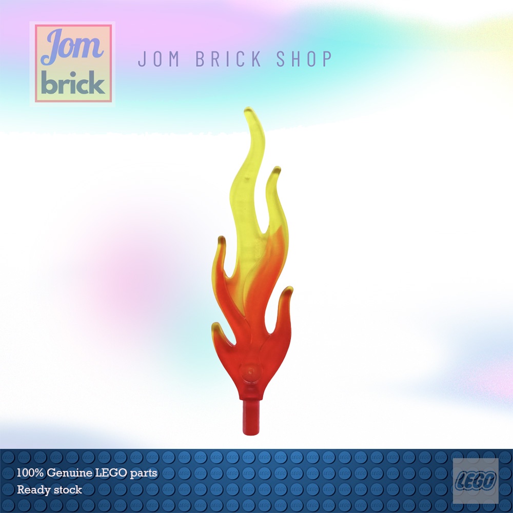 LEGO® Parts (Miscellaneous) 28577 – Wave Rounded Large Flame (6172283 ...