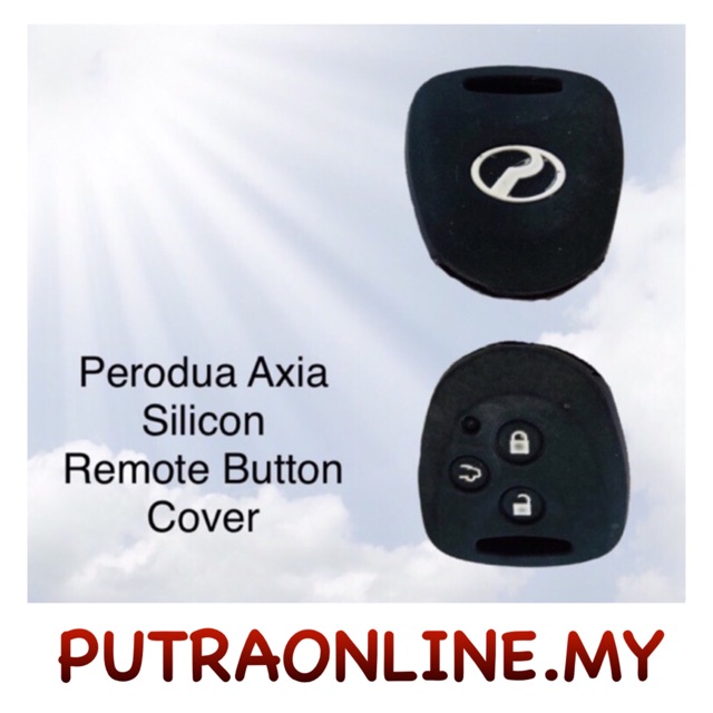 🔥[READY STOCK] Perodua Axia - Silicon Remote Button Cover | Shopee Malaysia