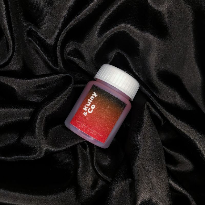 Kulay & Co Hair Color Conditioner Red Sangria Semi Permanent Hair Dye ...