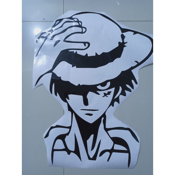 Cutting Sticker One Piece Name Sticker Naruto Luffy Ace Luffy Ace ...