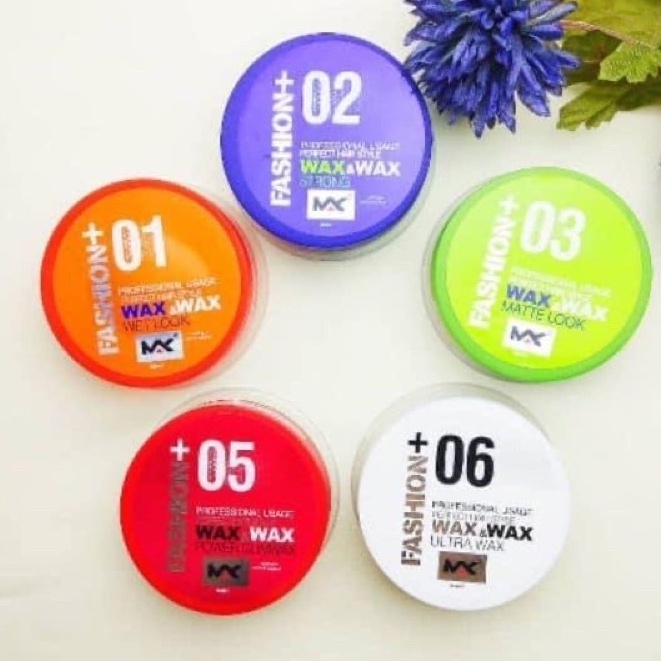 FASHION+ HAIR WAX POMADE 150ml Pomade Rubber Strong Hold Gel Rambut Wax ...