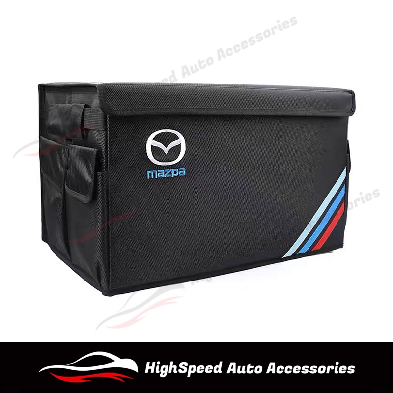 Mazda CX3 CX5 CX8 CX9 CX30 Axela Rear Boot Organizer Storage Box ...