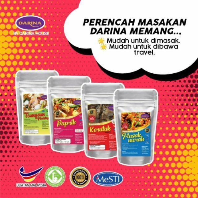🔥🔥🔥PES Masakan Darina MUDAH Jimat🔥🔥🔥 | Shopee Malaysia