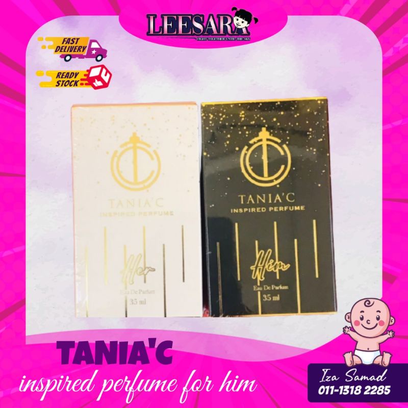TANIA'C perfume for HIM + FREE GIFT 🎁🎁🎁 | Shopee Malaysia