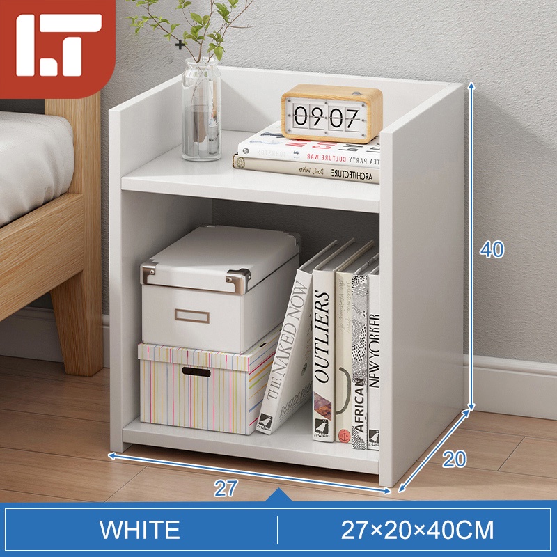 Bedside Table Side Table with 2 Drawer Bed Side Table With Locker Small ...