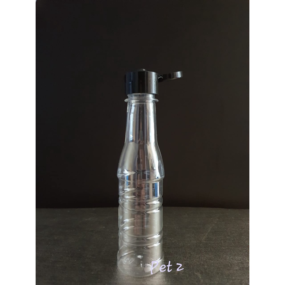 PET 2 150ml Plastic Bottle Flip Top Rose Water Sauce Bottle Botol Sos ...