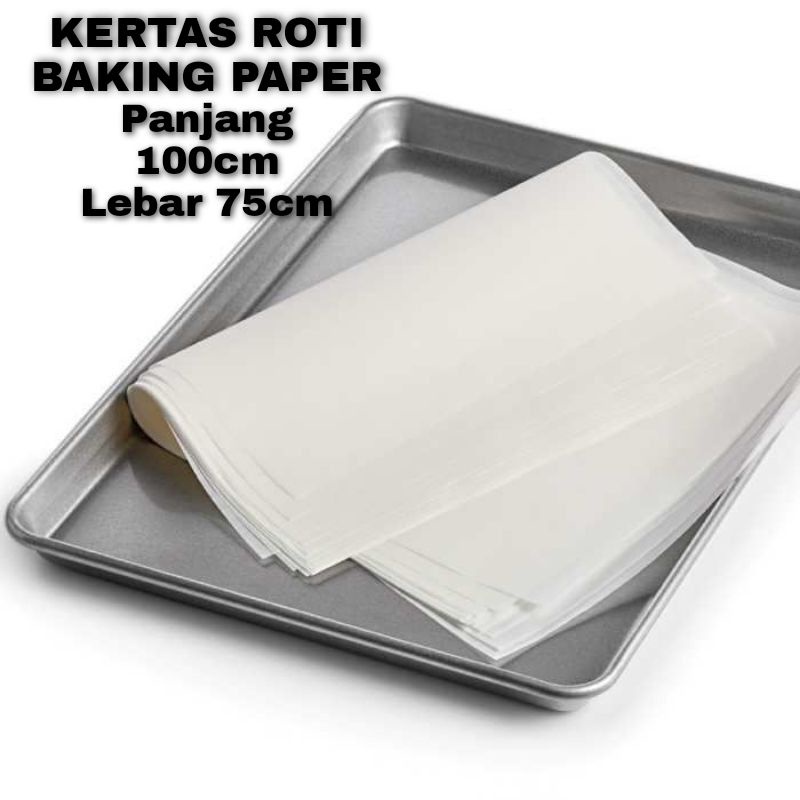 Parchment Paper White Baking Paper 100cm x 75cm | Shopee Malaysia