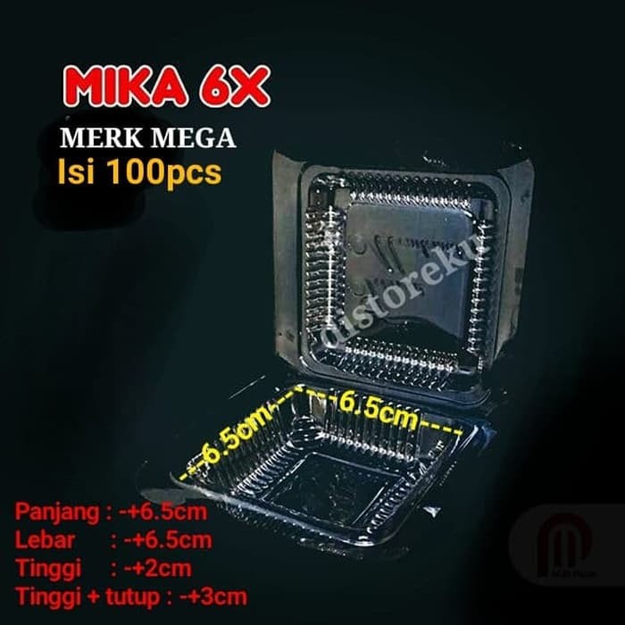 Mika Uk G X 6 1 Pack (100 Pcs) | Shopee Malaysia