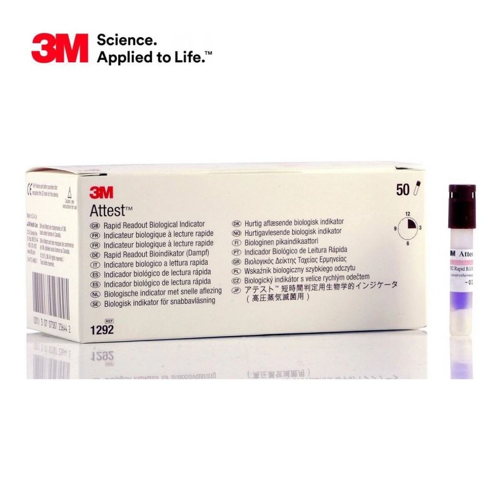3M Attest Rapid Readout Biological Indicator 1292 | Shopee Malaysia